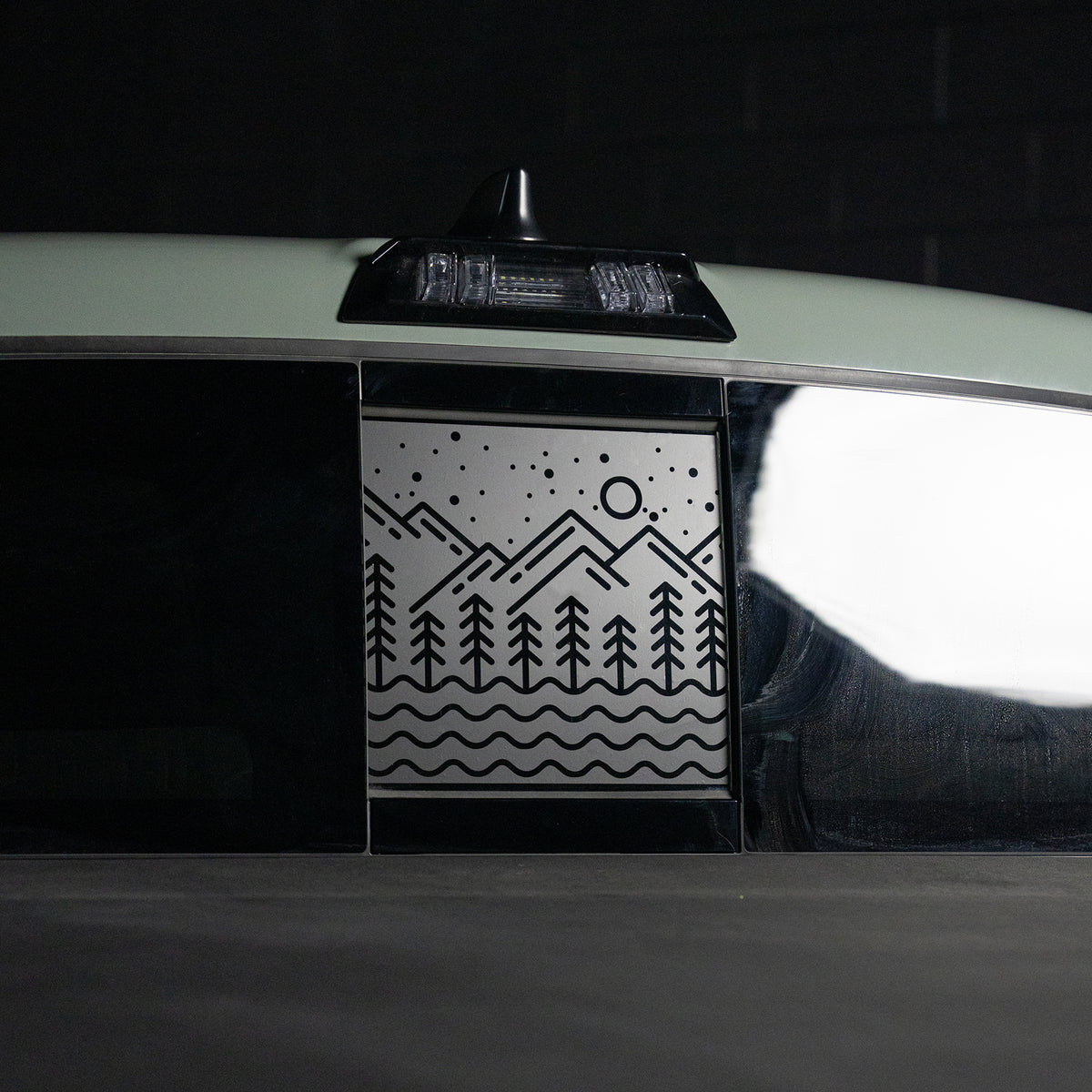 Rear Sliding Window Decal For Tacoma (2016-2023) — Tacoma Lifestyle