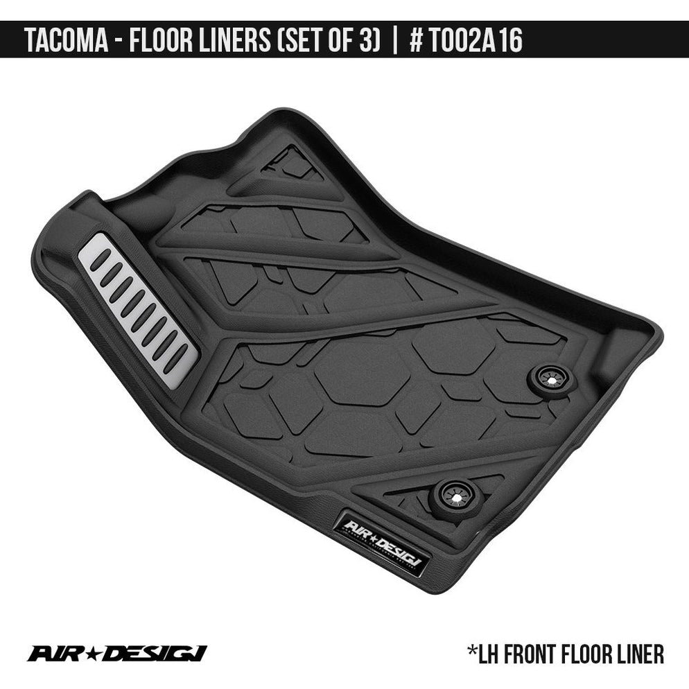 Air Design Floor Liner Set For Tacoma (2016-2023) — Tacoma Lifestyle