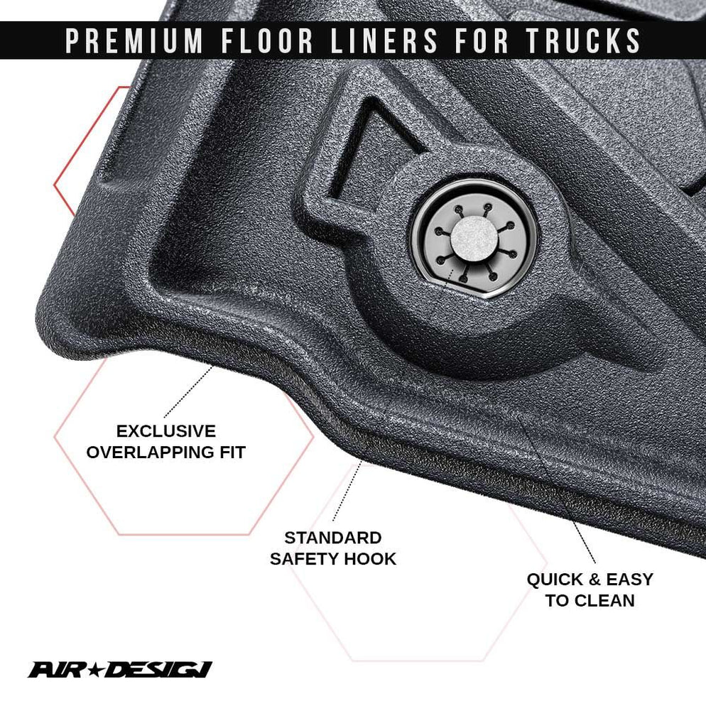 Air Design Floor Liner Set For Tacoma (2016-2023) — Tacoma Lifestyle