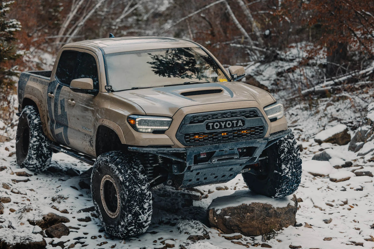 C4 Fabrication Rock Runner Front Bumper For Tacoma (2016-2023) — Tacoma ...