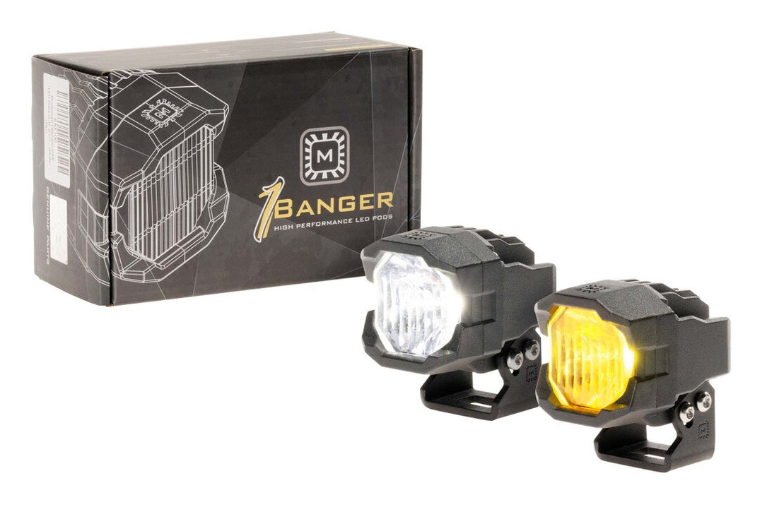 Morimoto 1 Banger LED Pods: HXB Combo Beam — Tacoma Lifestyle