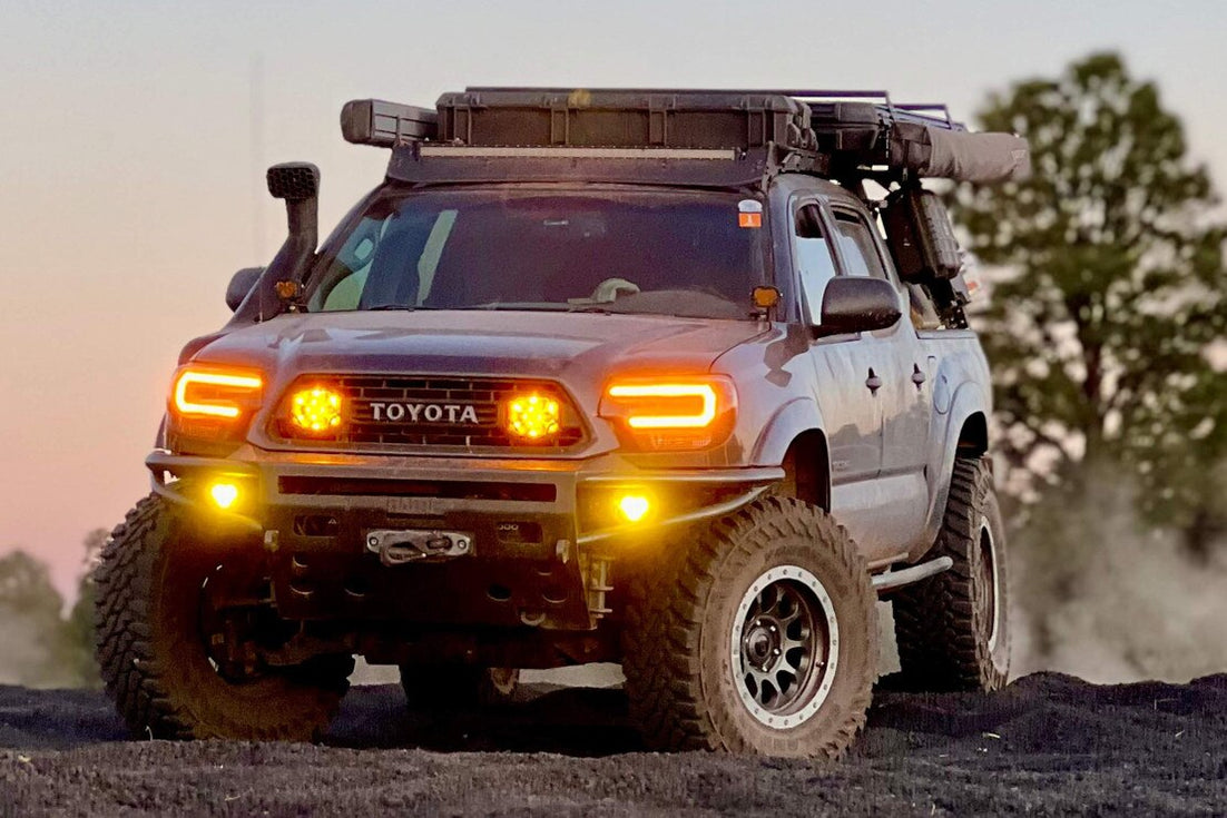 Morimoto BigBanger LED Pods: HXB Combo Beam — Tacoma Lifestyle