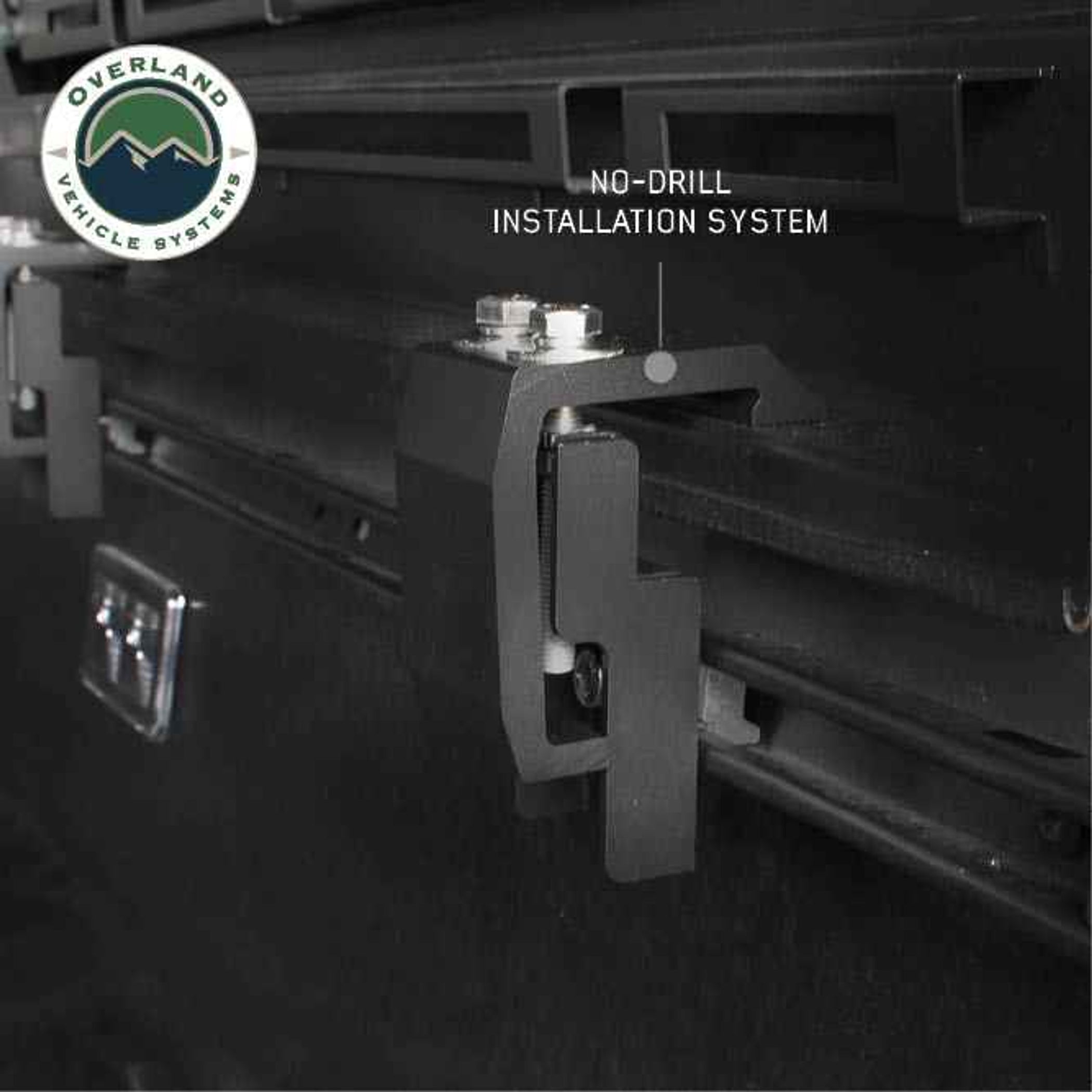 Overland Vehicle Systems Excursion Camper Shell Roof Top Tent Combo ...
