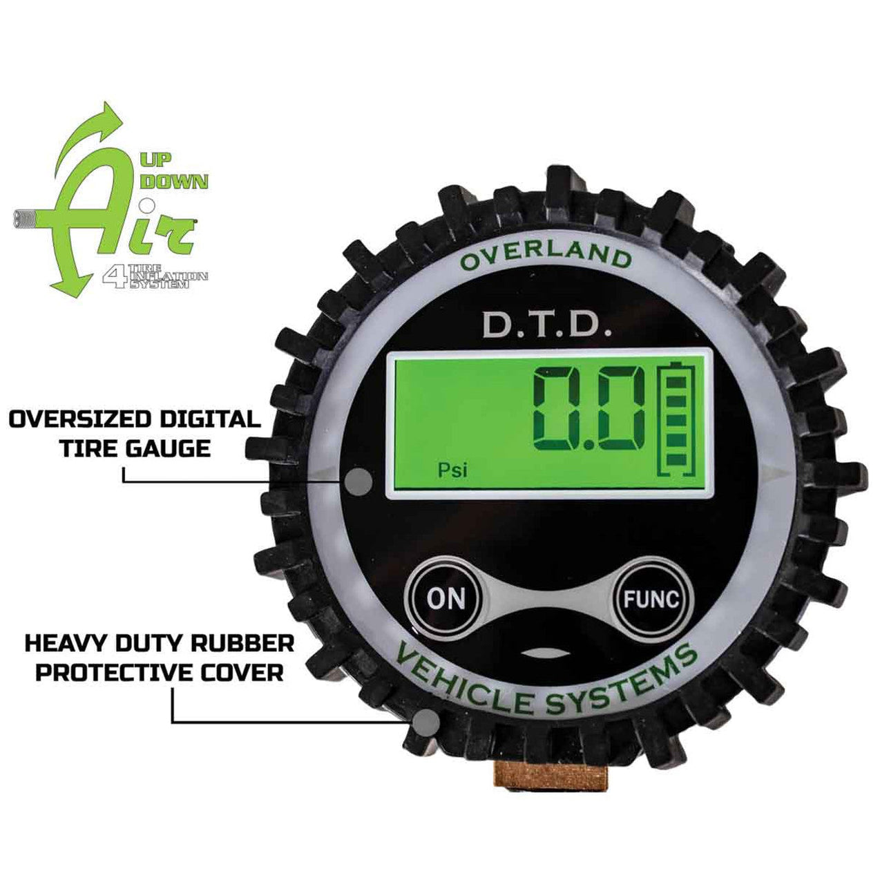 Overland Vehicle Systems Digital Tire Deflator W/ Value Kit — Tacoma ...