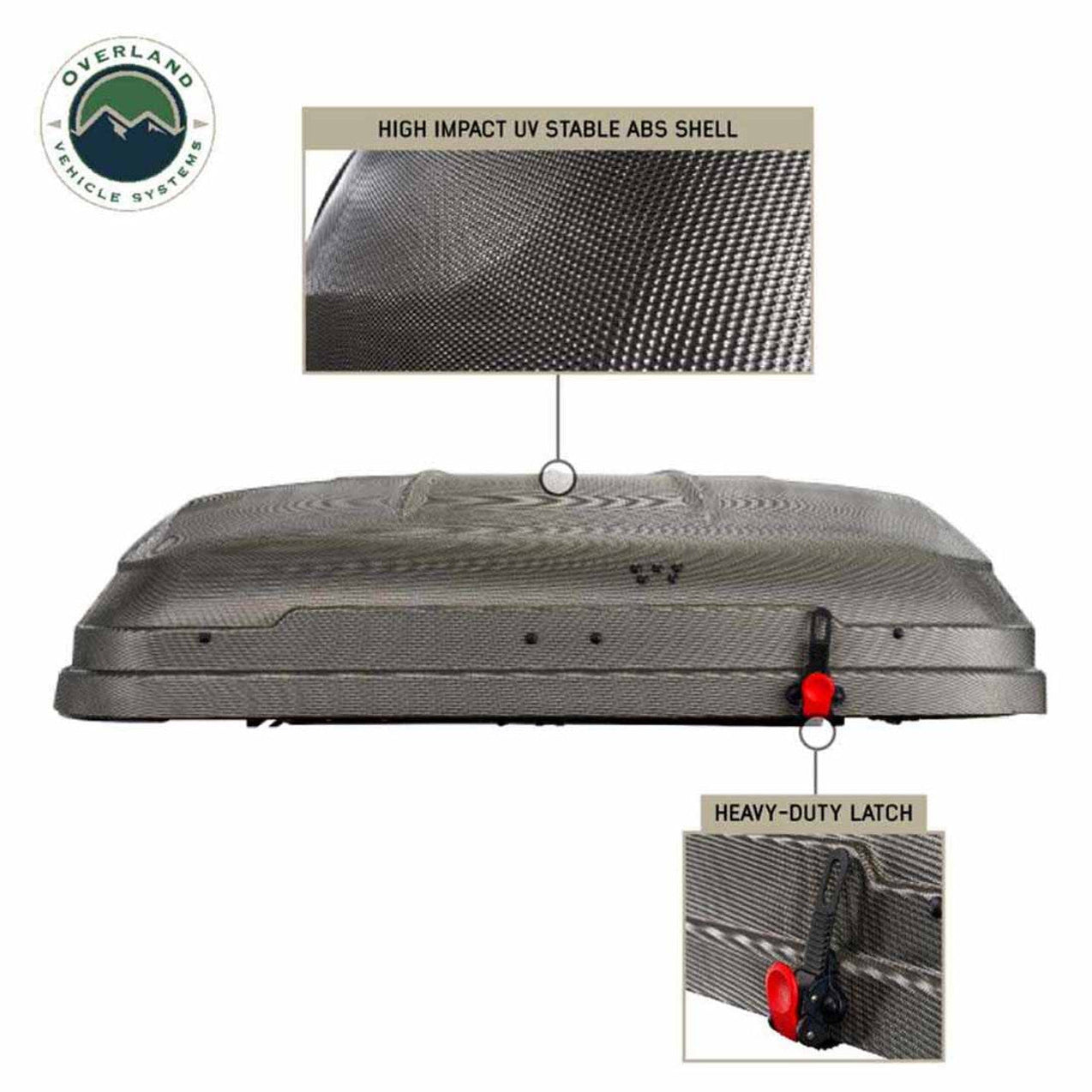 Overland Vehicle Systems HD Bundu Cantilever Hard Shell Roof Top Tent ...