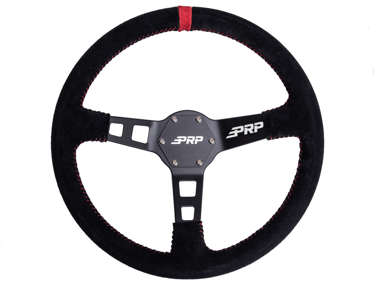 PRP Deep Dish Steering Wheel Suede For Tacoma (2005-2021) — Tacoma Lifestyle