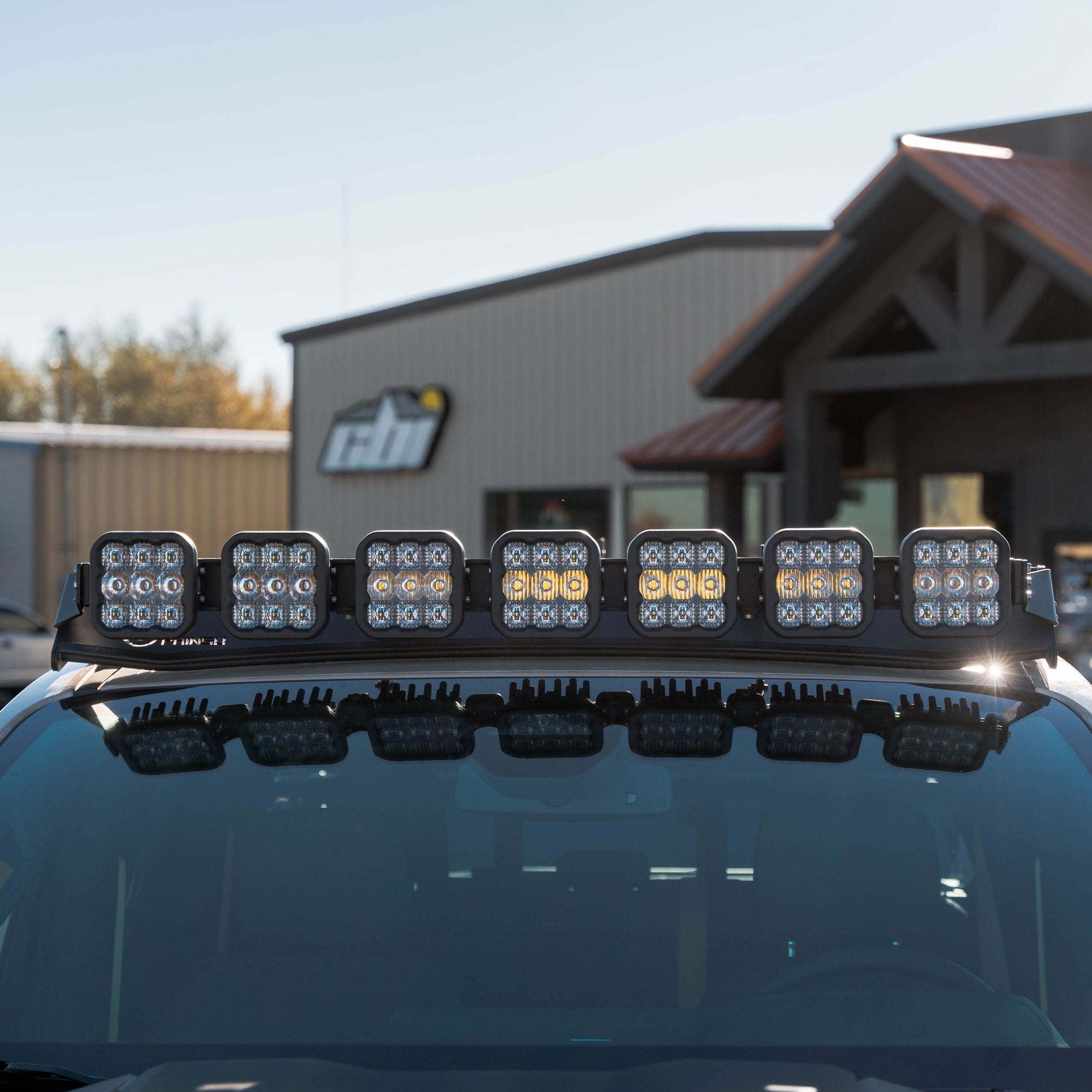Prinsu Front-Facing Light Bar Brackets | Diode Light Pods For Tacoma ( — Tacoma Lifestyle