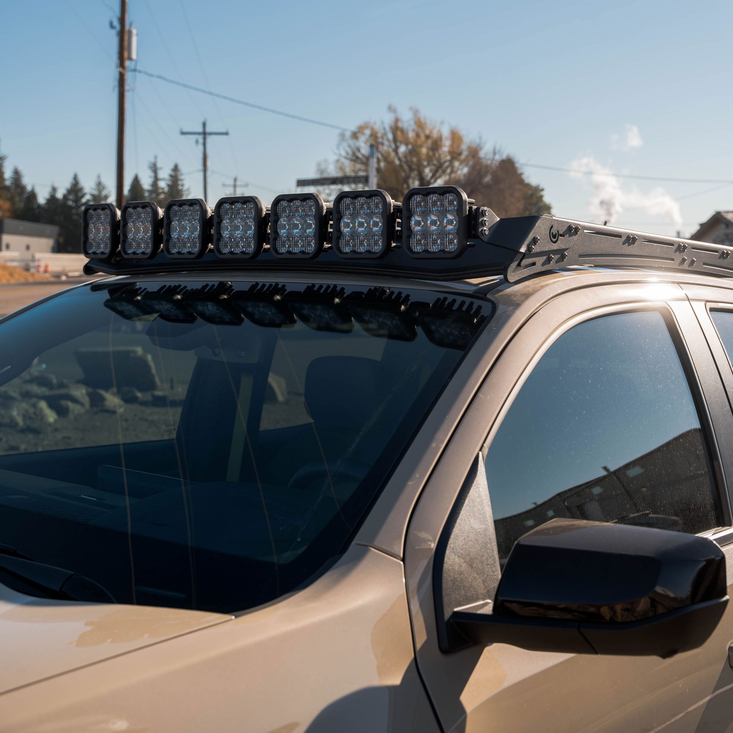 Prinsu Front-Facing Light Bar Brackets | Diode Light Pods For Tacoma ( — Tacoma Lifestyle