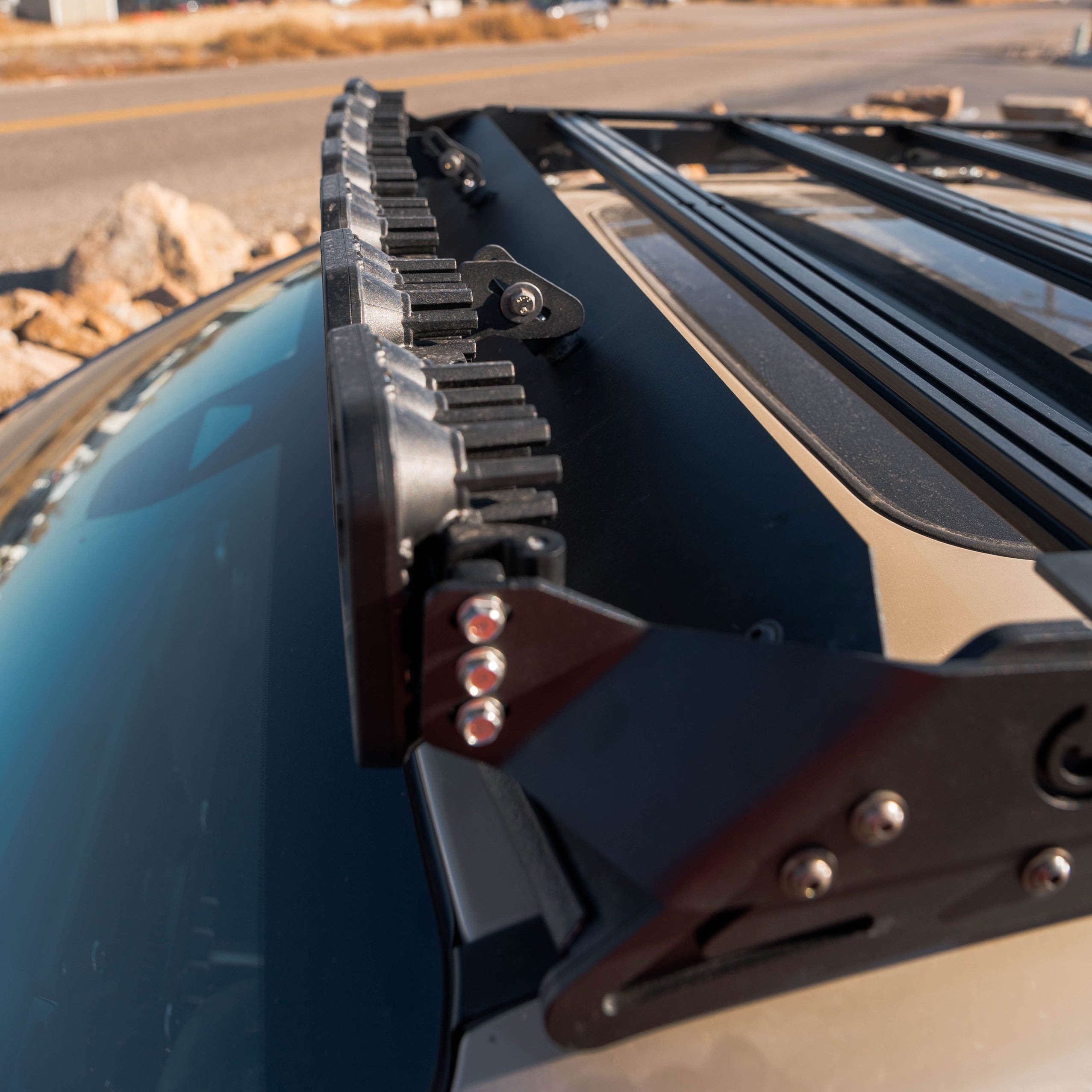Prinsu Front-Facing Light Bar Brackets | Diode Light Pods For Tacoma ...