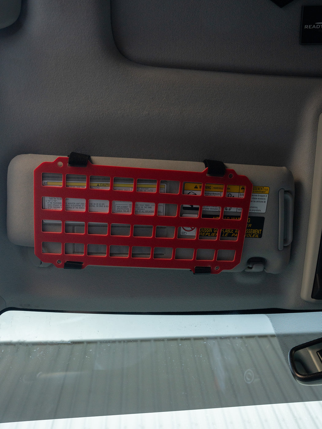 Tactical Sun Visor Molle Panel — Tacoma Lifestyle