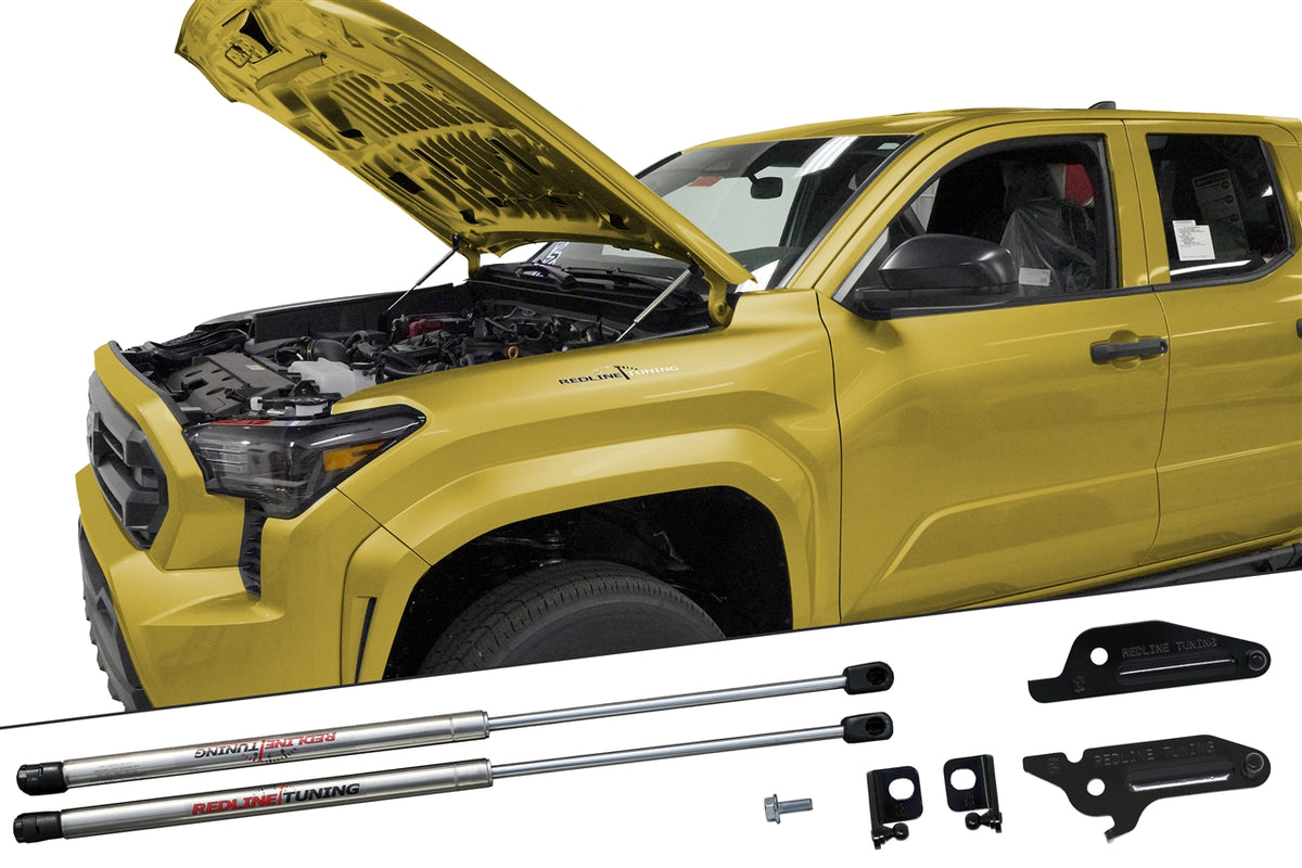 Redline Tuning Hood QuickLIFT Elite For Tacoma (2024-Current) — Tacoma ...