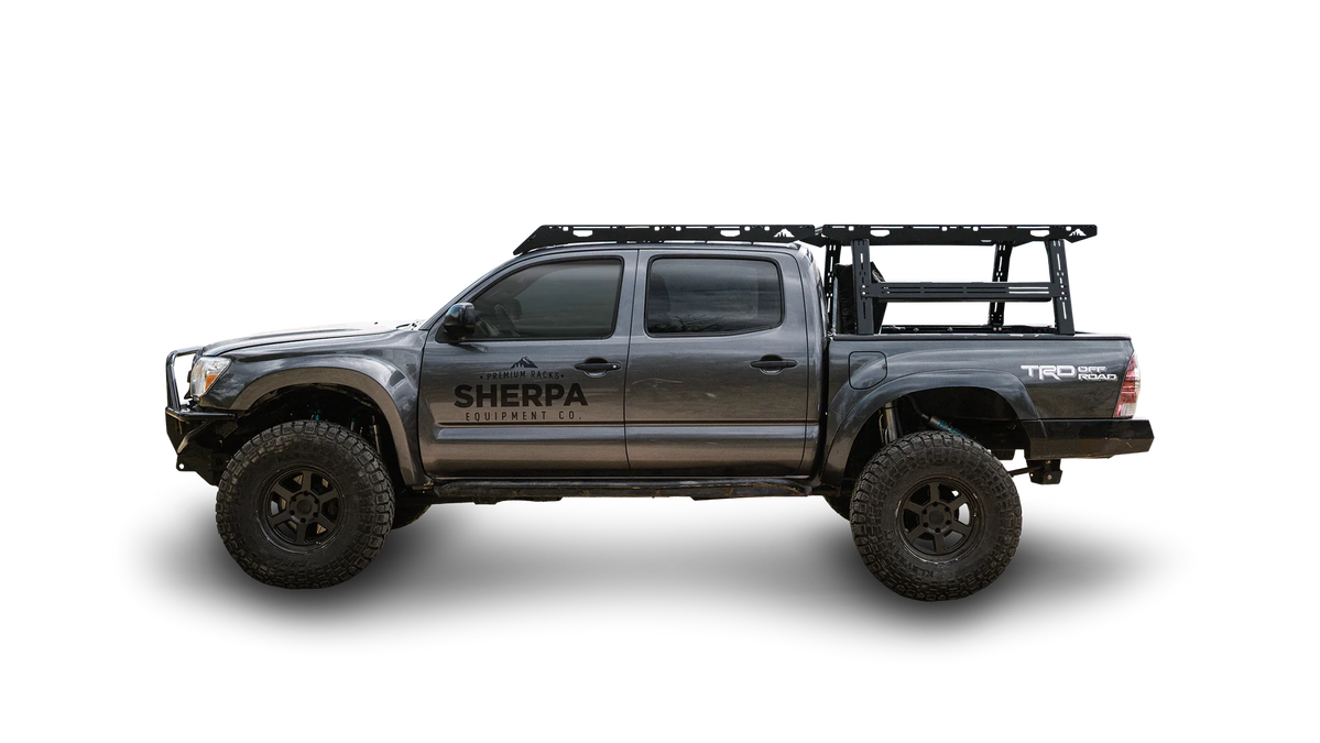 Sherpa Rack-Height Pak System Bed Rack For Tacoma (2005-2023) — Tacoma ...