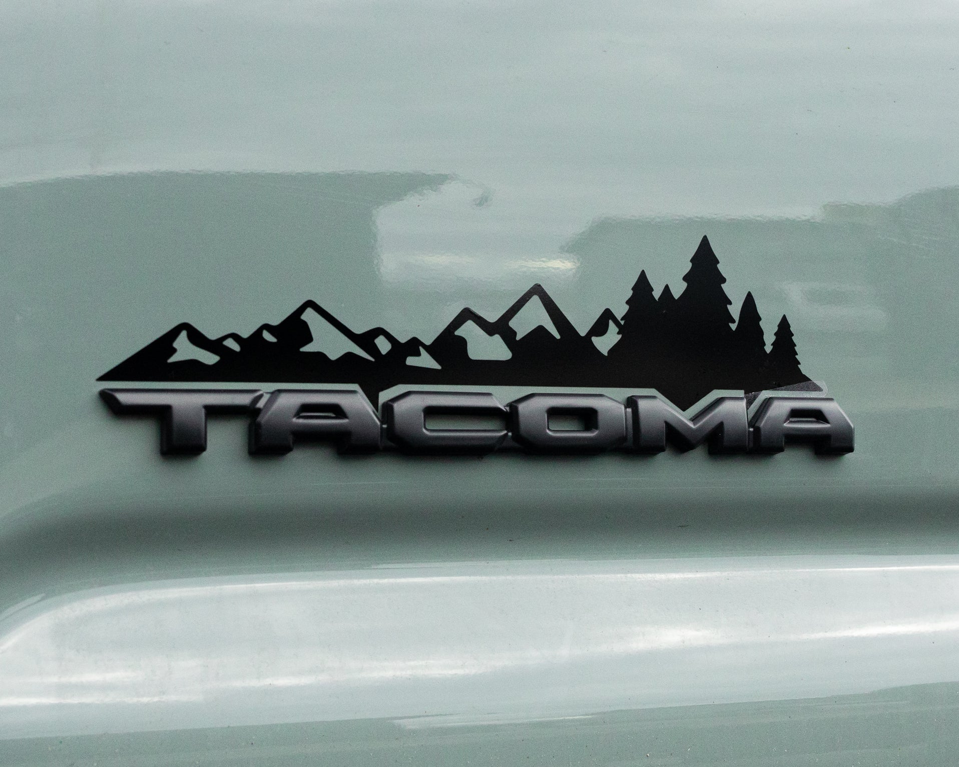 Tacoma Lifestyle Mountain Range Decal For Tacoma (2016-2024)