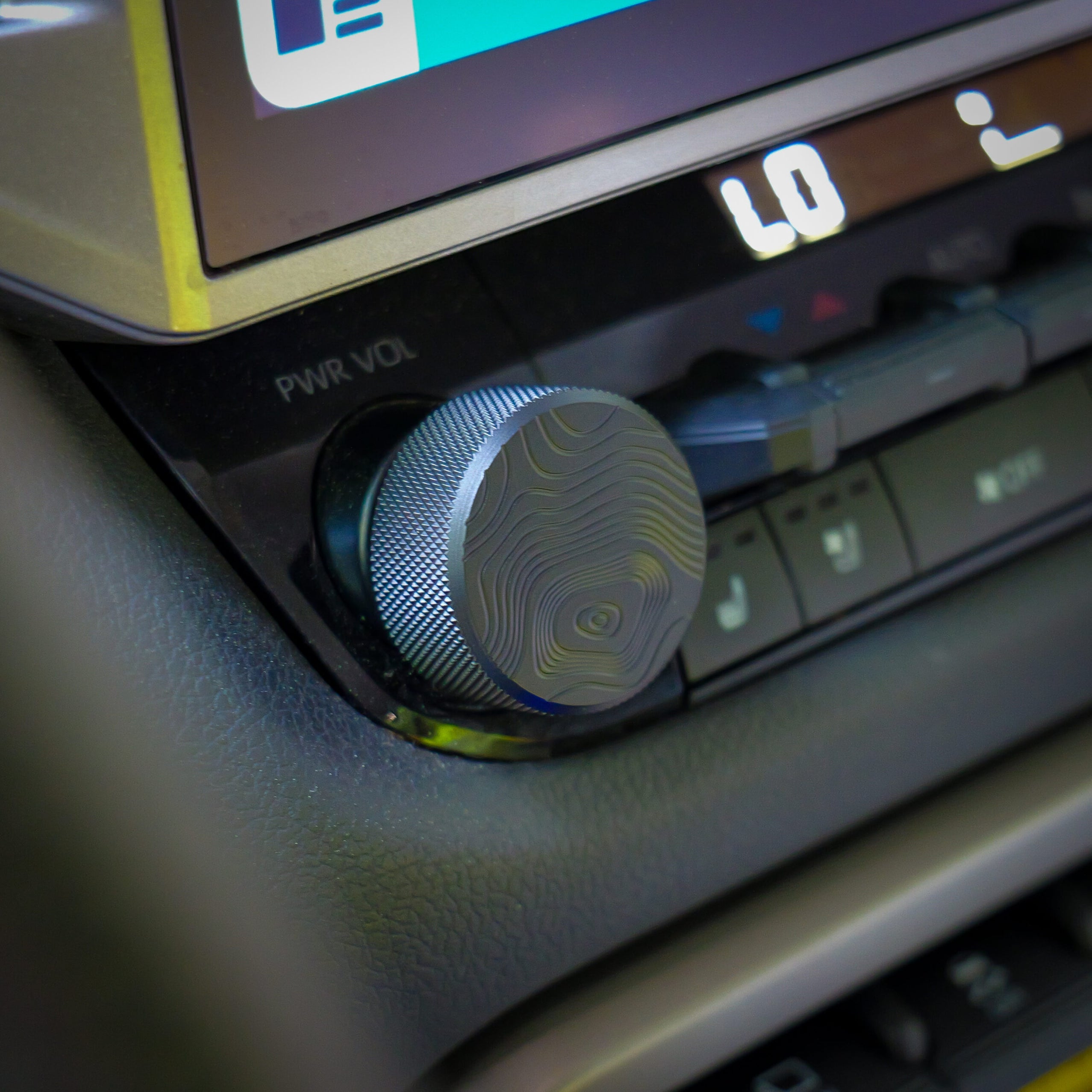 Mace MFG Topo Volume Knob For Tacoma (2016-Current) — Tacoma Lifestyle