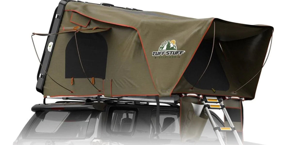 Tuff Stuff Alpha Hard Top Side Open Tent — Tacoma Lifestyle