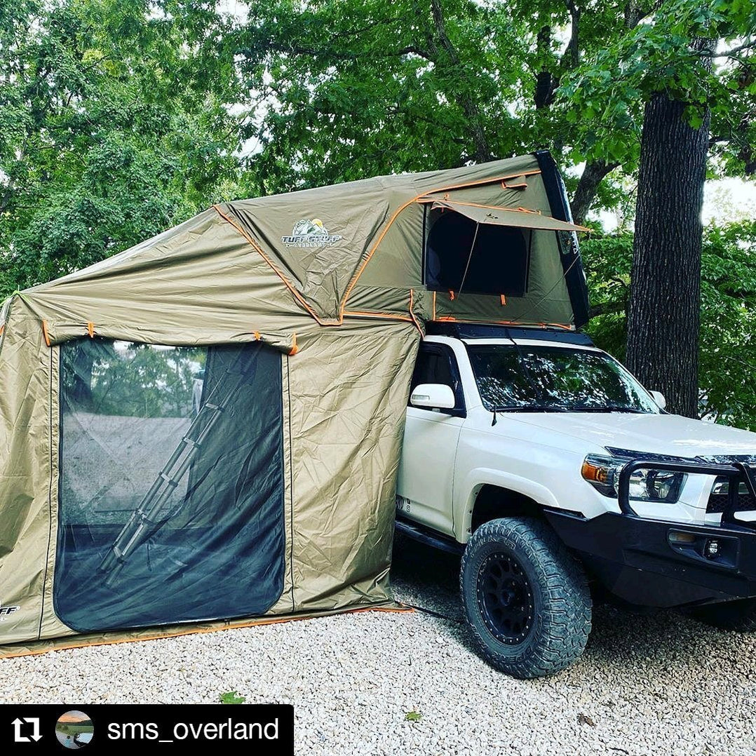 Tuff Stuff Alpha Hard Top Side Open Tent — Tacoma Lifestyle