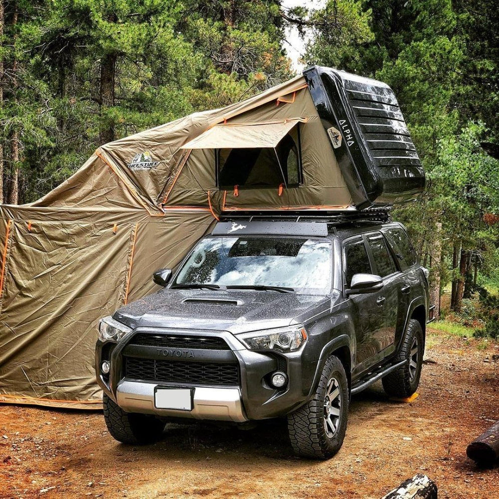 Tuff Stuff Alpha Hard Top Side Open Tent — Tacoma Lifestyle