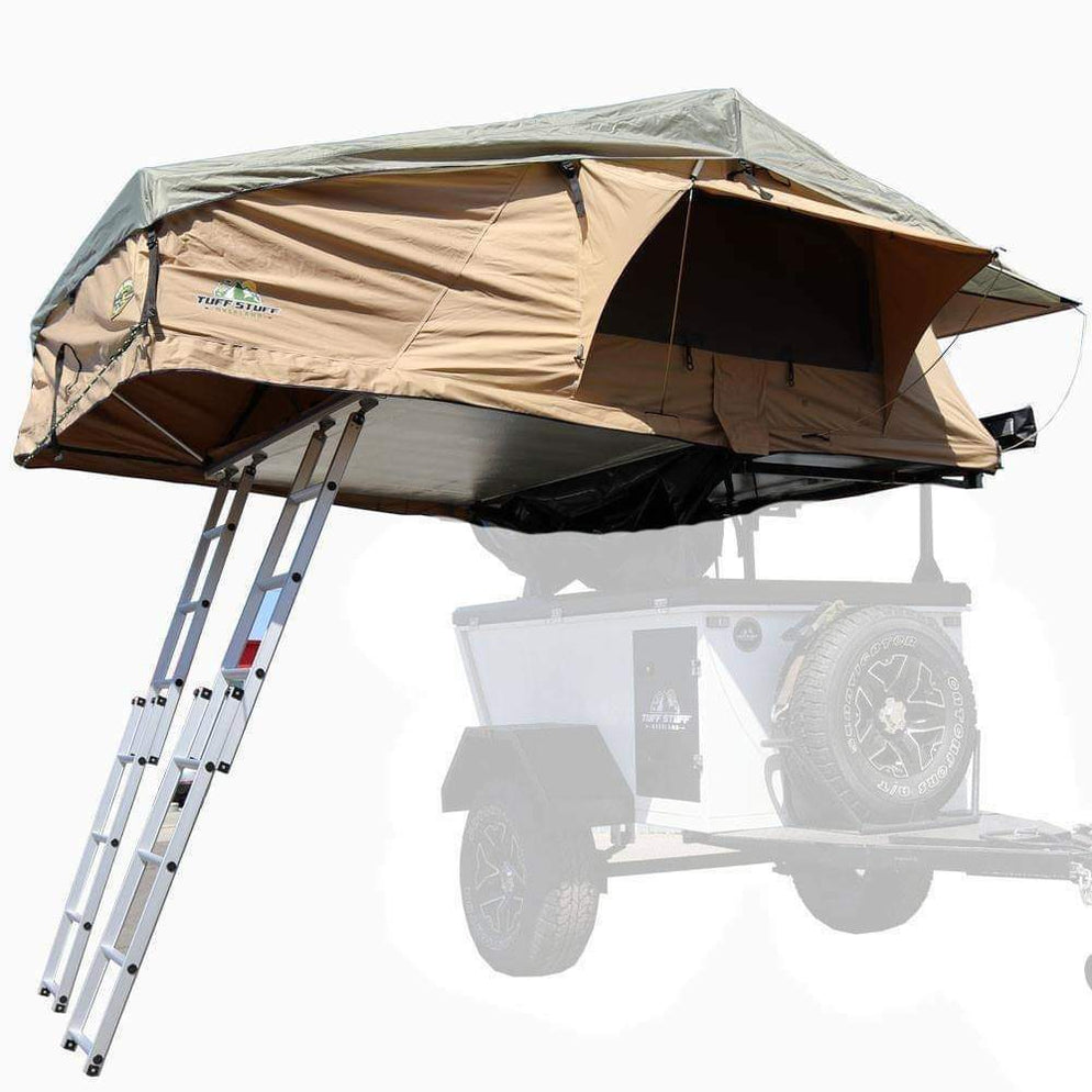 Tuff Stuff Elite Overland Roof Top Tent & Annex — Tacoma Lifestyle