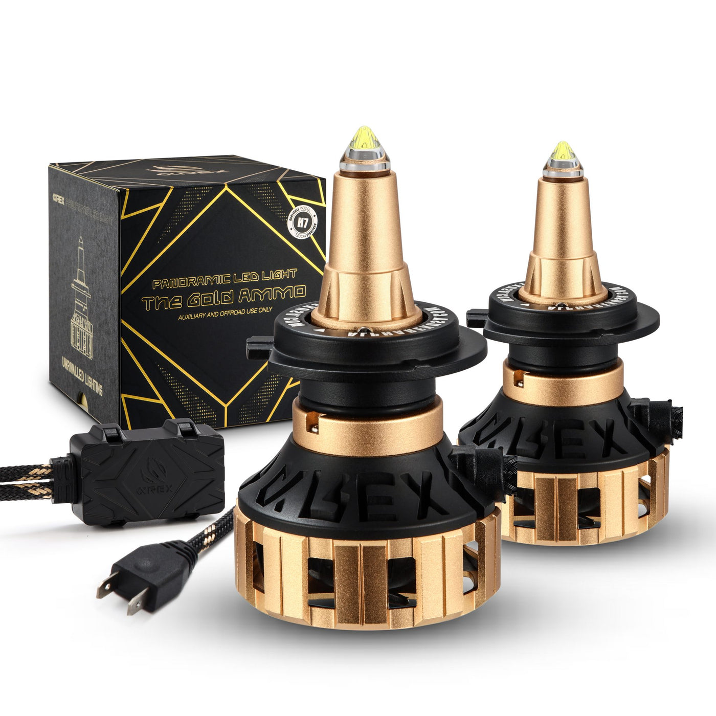 AlphaRex Gold Ammo Panoramic LED Light Bulbs — Tacoma Lifestyle