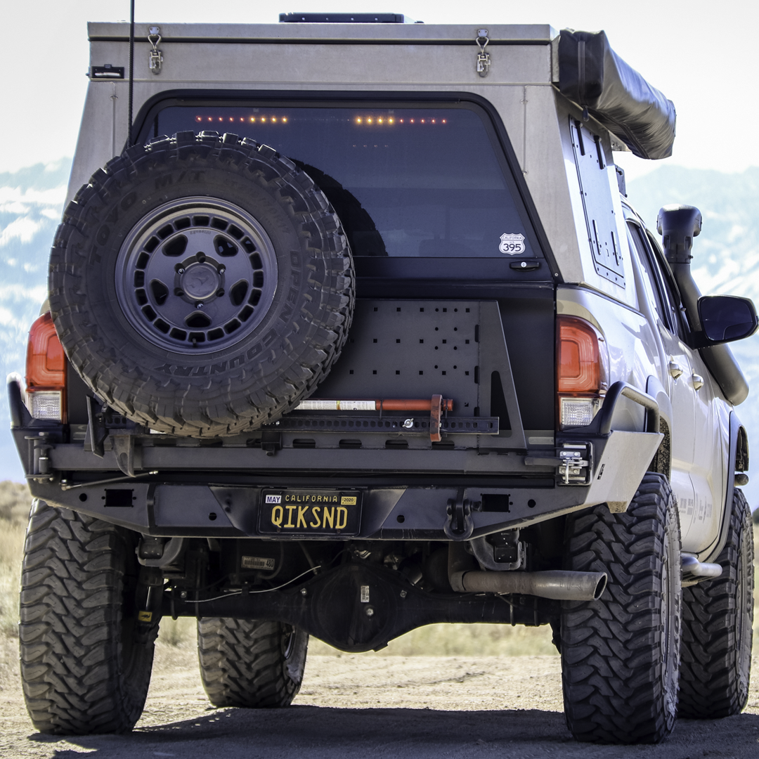 C4 Fabrication Overland Series High Clearance Rear Bumper For Tacoma ...