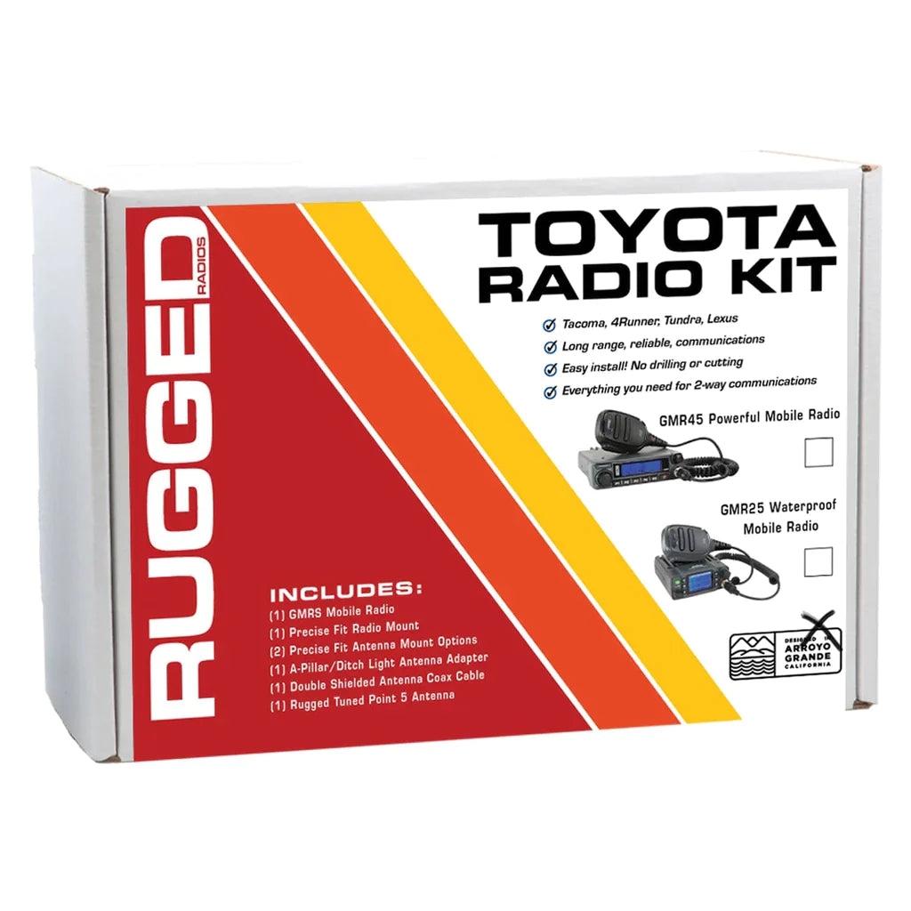 Rugged Two-Way GMRS Mobile Radio Kit For Tacoma — Tacoma Lifestyle