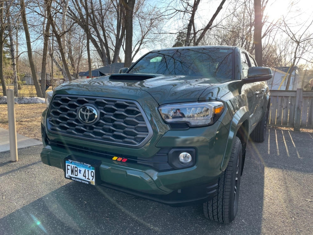 Taco Vinyl Grille Badge — Tacoma Lifestyle