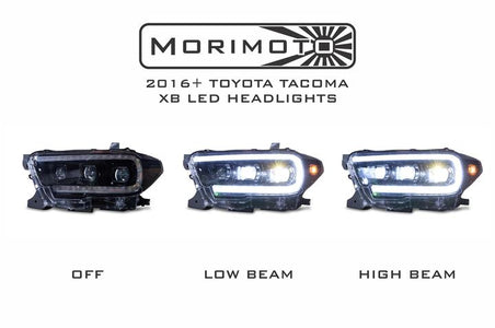 Morimoto XB LED Headlights For Tacoma (2016-2023) — Tacoma Lifestyle
